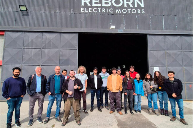 Project members visit Reborn Electric Motor Company | SHORE